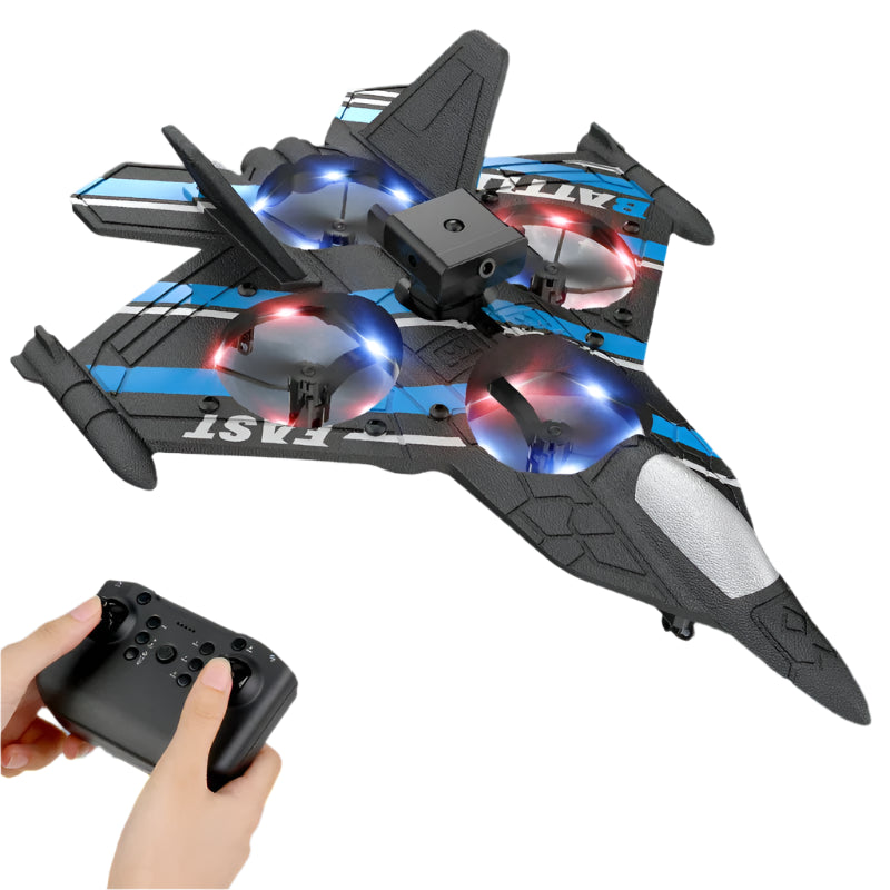 Avion télécommandé avec caméra, hélicoptère anti-obstacles, jouet en m ...